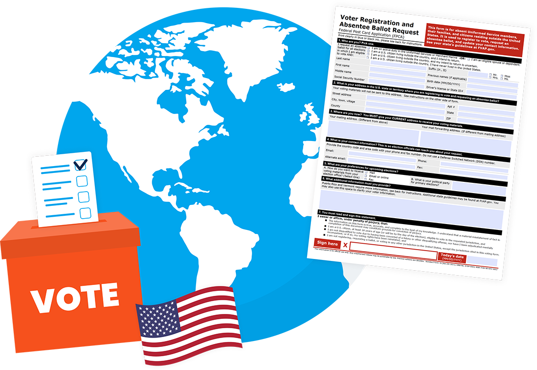 Register To Vote From Abroad